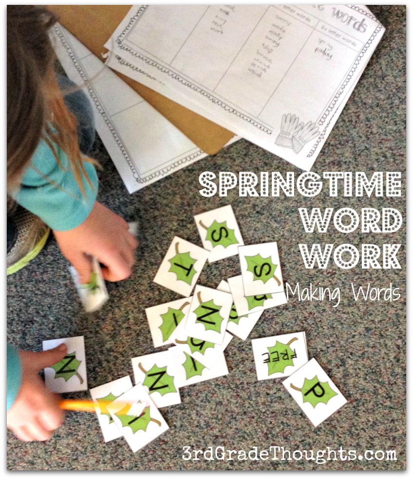 Welcome Spring! Springtime Centers & Freebies | 3rd Grade Thoughts