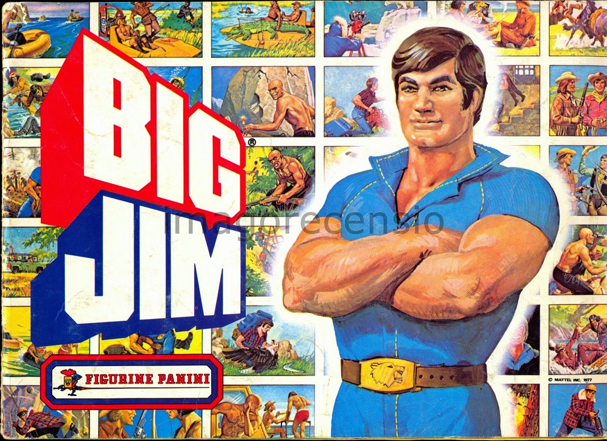 Imago Recensio: Big Jim - Album figurine Panini 1977
