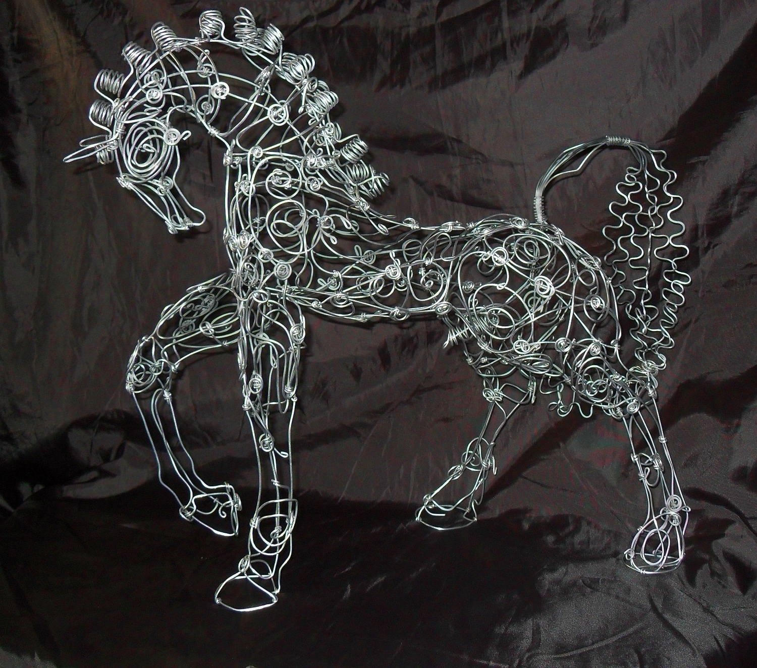 3D art from wire | It's all about the THE LIFE THEORY - laugh as much ...