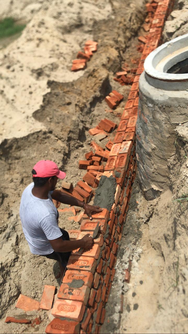 Toe Wall work - up to 01-06-2021 to 07-06-2021