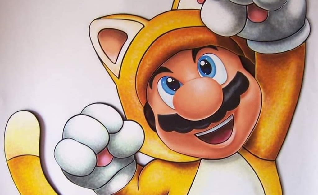 Super Mario: Molde grátis - Ver e Fazer