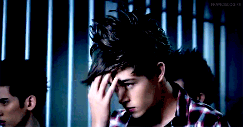 His Love Of Fashion: Male Model Gifs