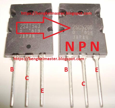 Bengkel master: cara mengukur transistor c5200 dengan multitester analog
