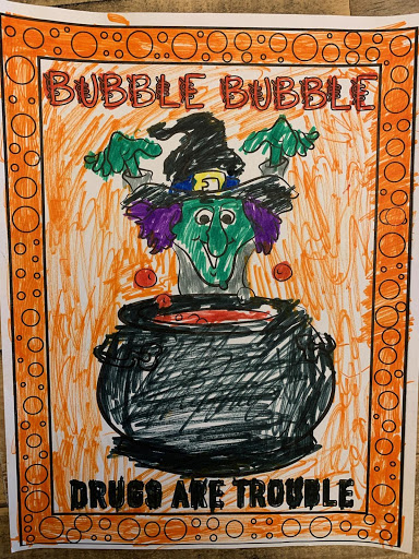 Say Boo to Drugs Coloring and Poster Contest Winners