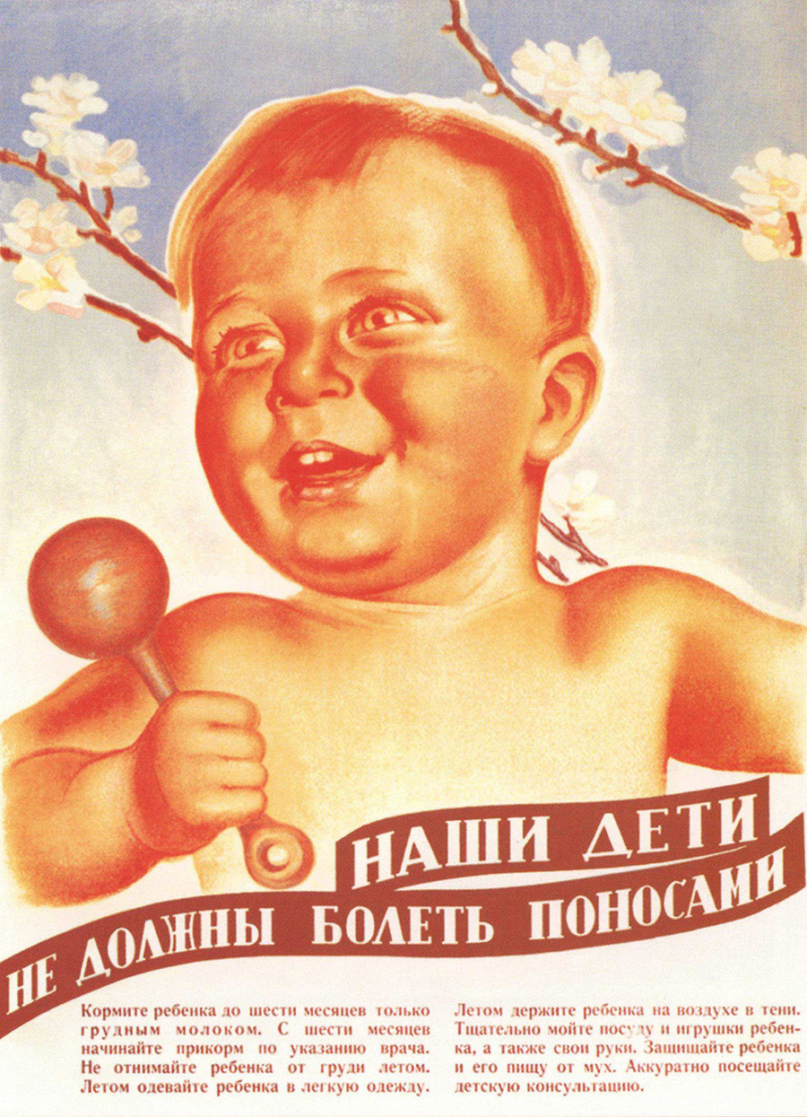 A Collection of 20 Vintage Soviet Health Propaganda Posters ~ Vintage ...