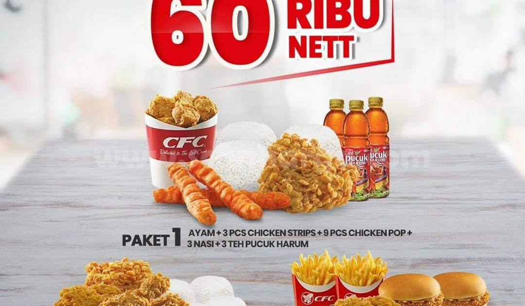 CFC Promo Paket Serba 60 Rbu nett* | scanharga