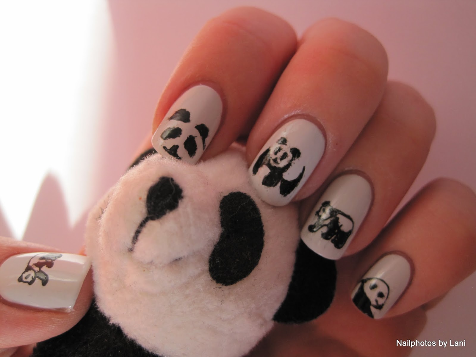 Nailphotos by Lani: Giant panda and giant panda cub water decals and videos