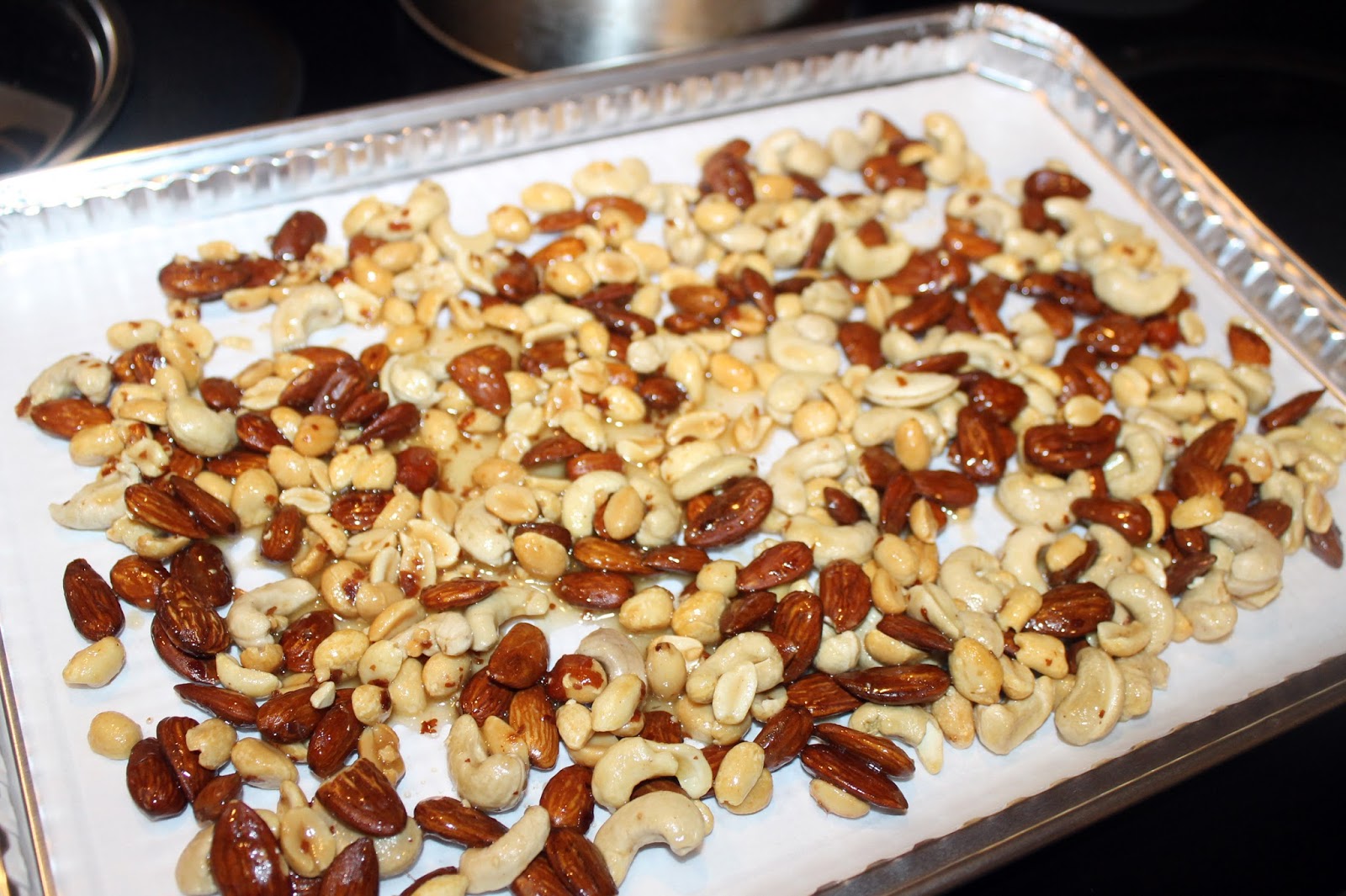 Cooking With Mary and Friends: Honey Roasted Mixed Nuts
