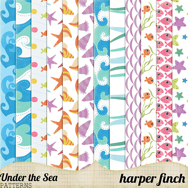 Harper Finch: Under the Sea & Mini Kit Freebie