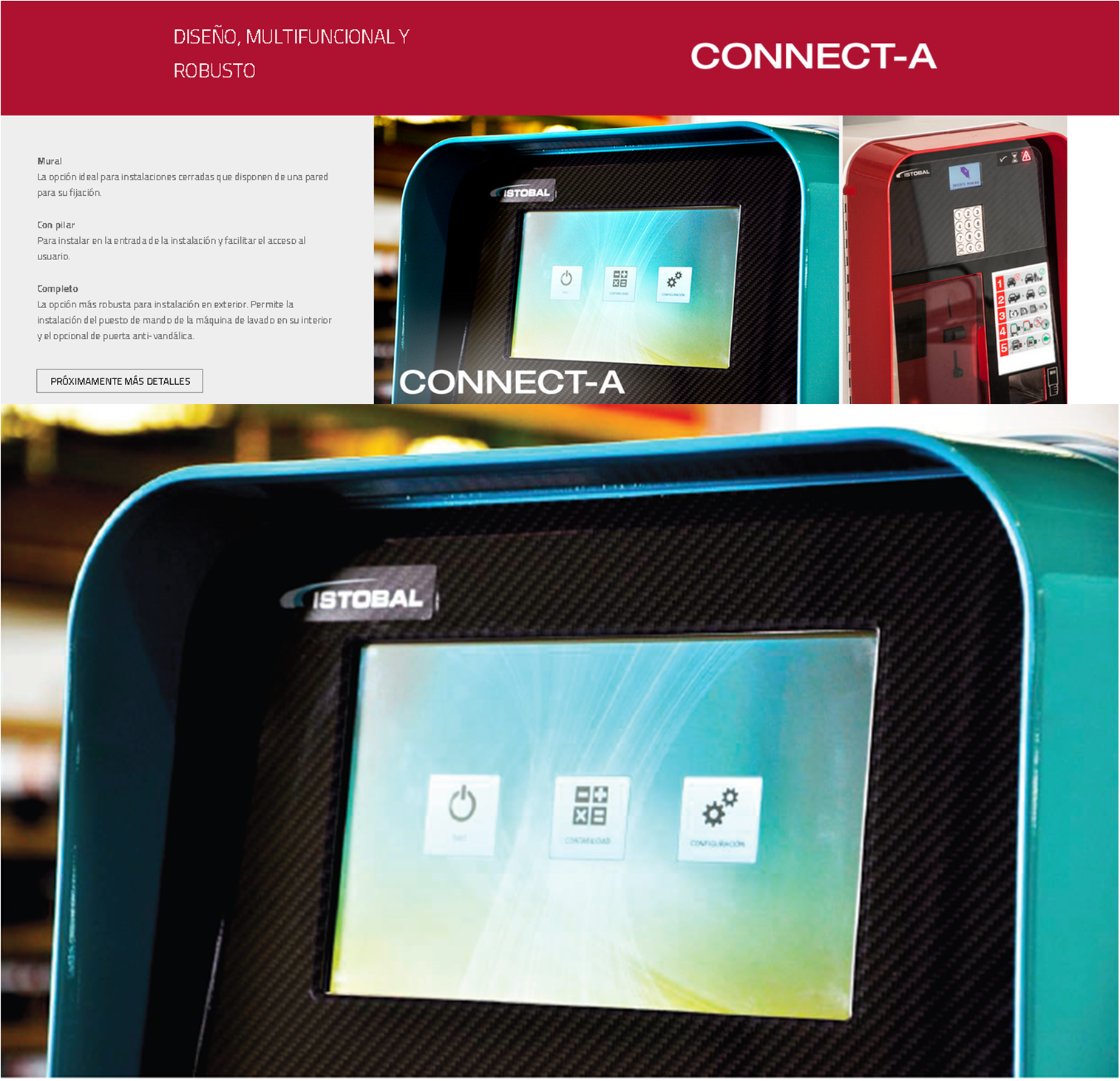 Autolavados de coches: ISTOBAL CONNECT-A