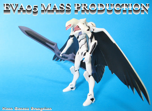 SEGA Neon Genesis Evangelion SERIES 09 EVA05 MASS PRODUCTION Real Model ...
