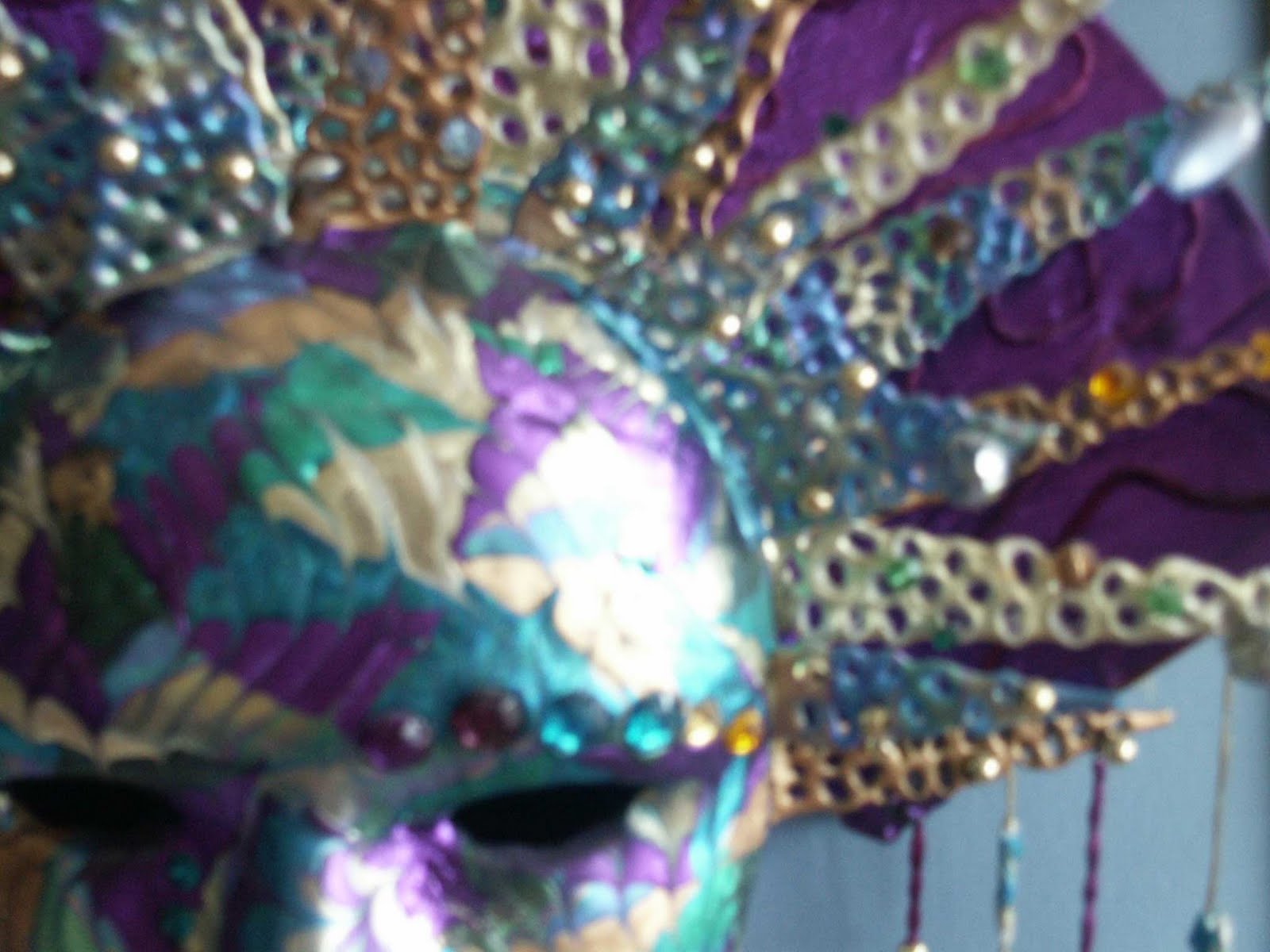 Friendly Plastic with Molten Designs: Friendly Plastic Masks