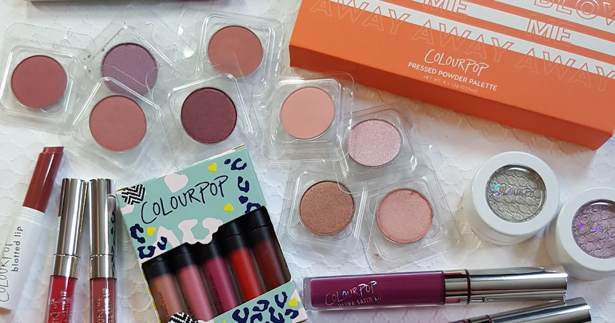 Huge ColourPop Haul & Swatches! | See the World in PINK