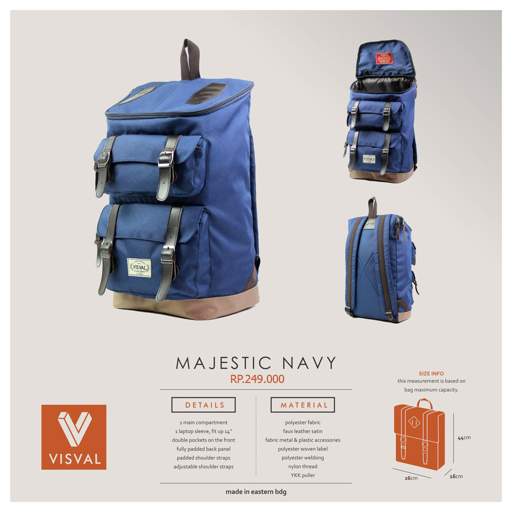MENCINTAI PRODUK ASLI INDONESIA DENGAN MEMBELI TAS VISVAL - RAMPAGE ...