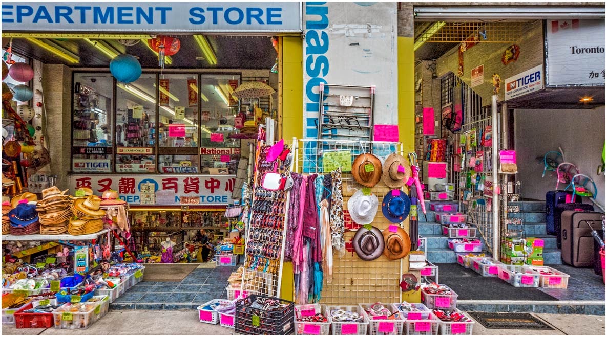 Silverpixel: DEPARTMENT STORE, CHINA TOWN, TORONTO