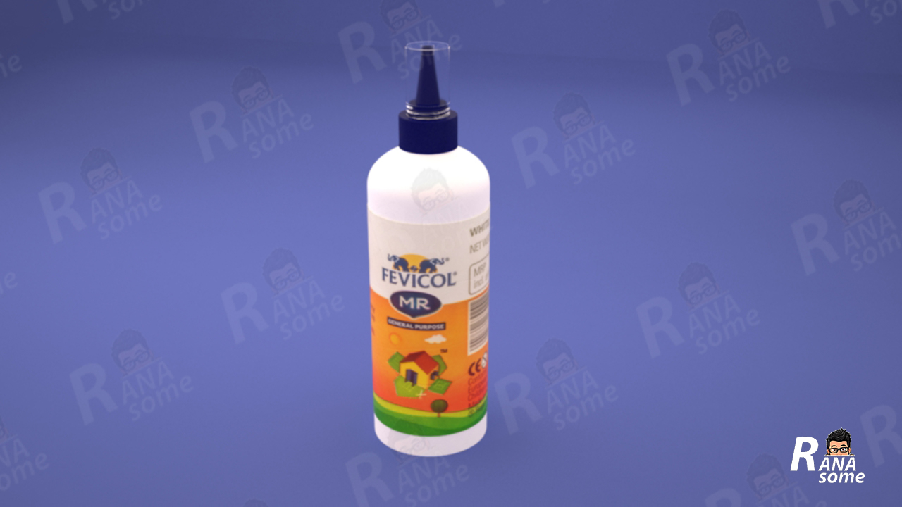 Fevicol Tube Model In 3ds Max