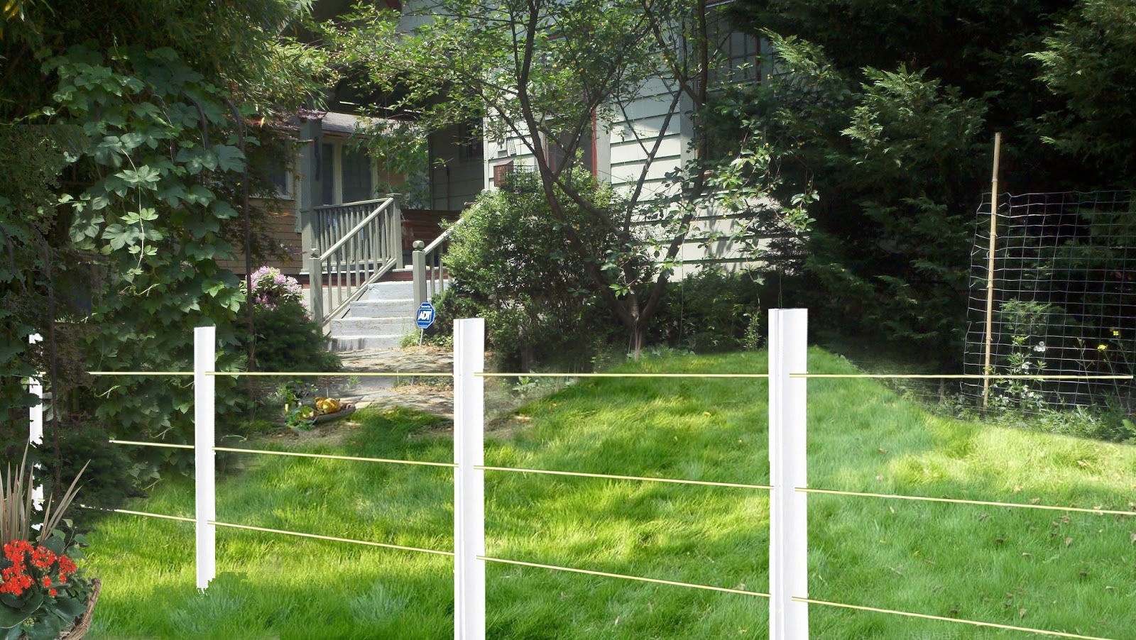 Planter And Fence DIY Fence Kits Fiberglass Corrguated Panel Fence planter-and-fence-diy-fence-kits-fiberglass-corrguated-panel-fence