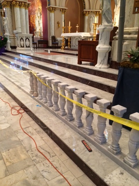 southern orders: ALTAR RAILING RESTORATION WORK UNDERWAY AT SAINT ...