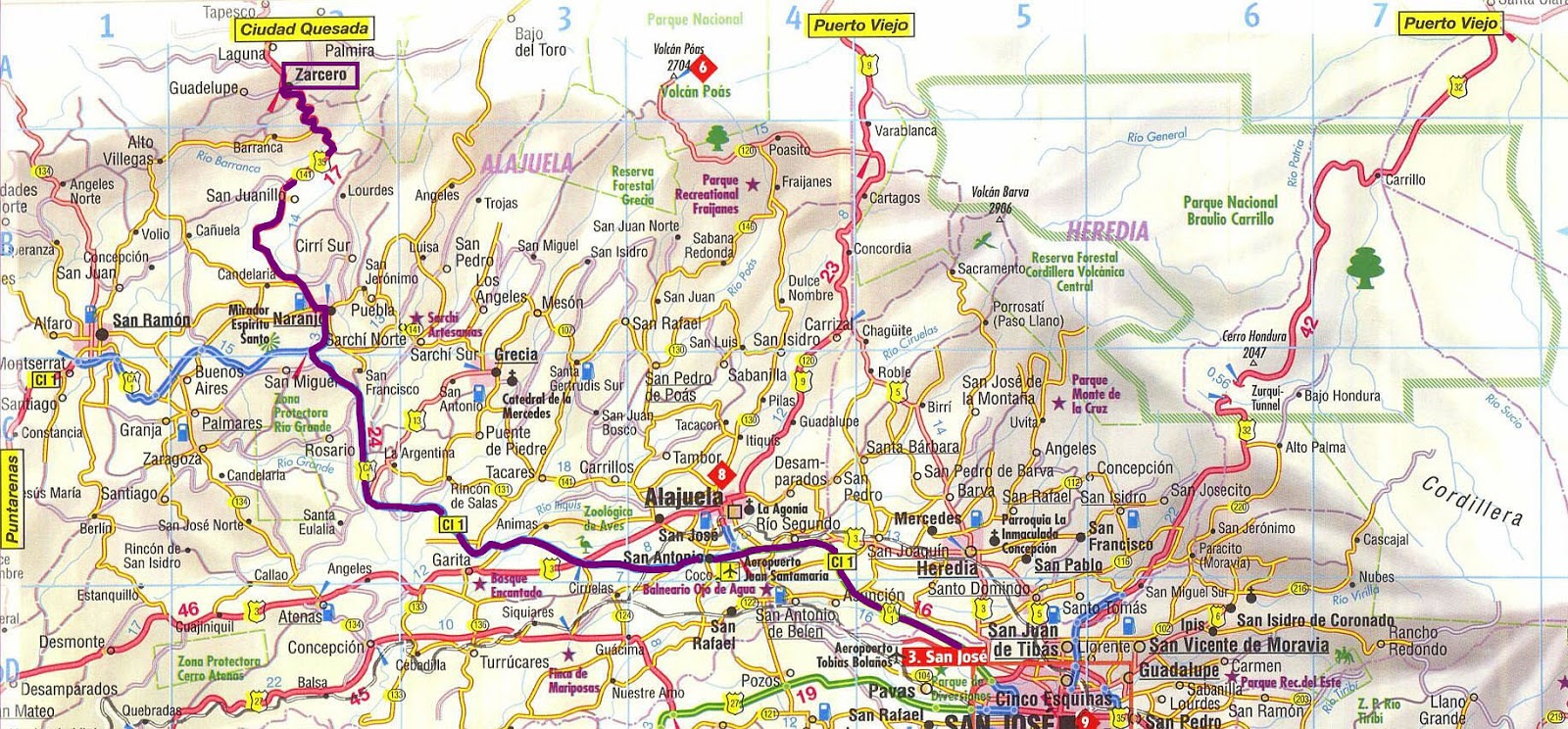 Iglesia Parroquia San Rafael Arcángel (Zarcero de Zarcero, Alajuela ...