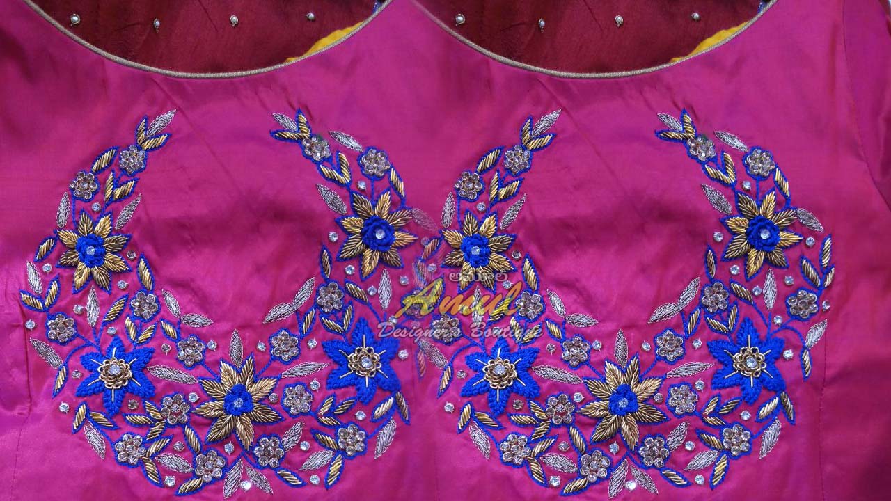 Maggam work 2018 Latest Model by Amul Designer Boutiqe Designs ...