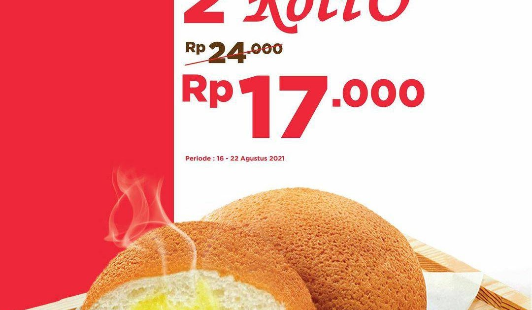 Promo Roti O Merdeka - Beli 2 Rotio harga hanya Rp. 17.000 | scanharga