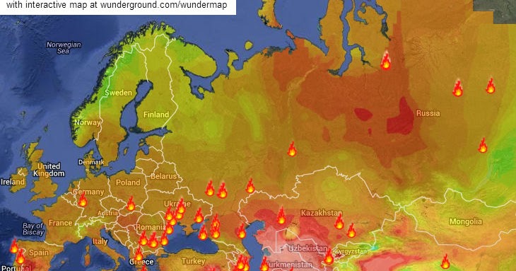 Arctic News: Heat, Fires and Methane