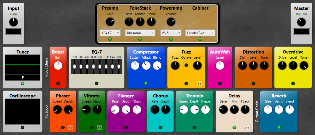 Guitar amplifier and pedal simulation - Nostatic Software Dev Blog