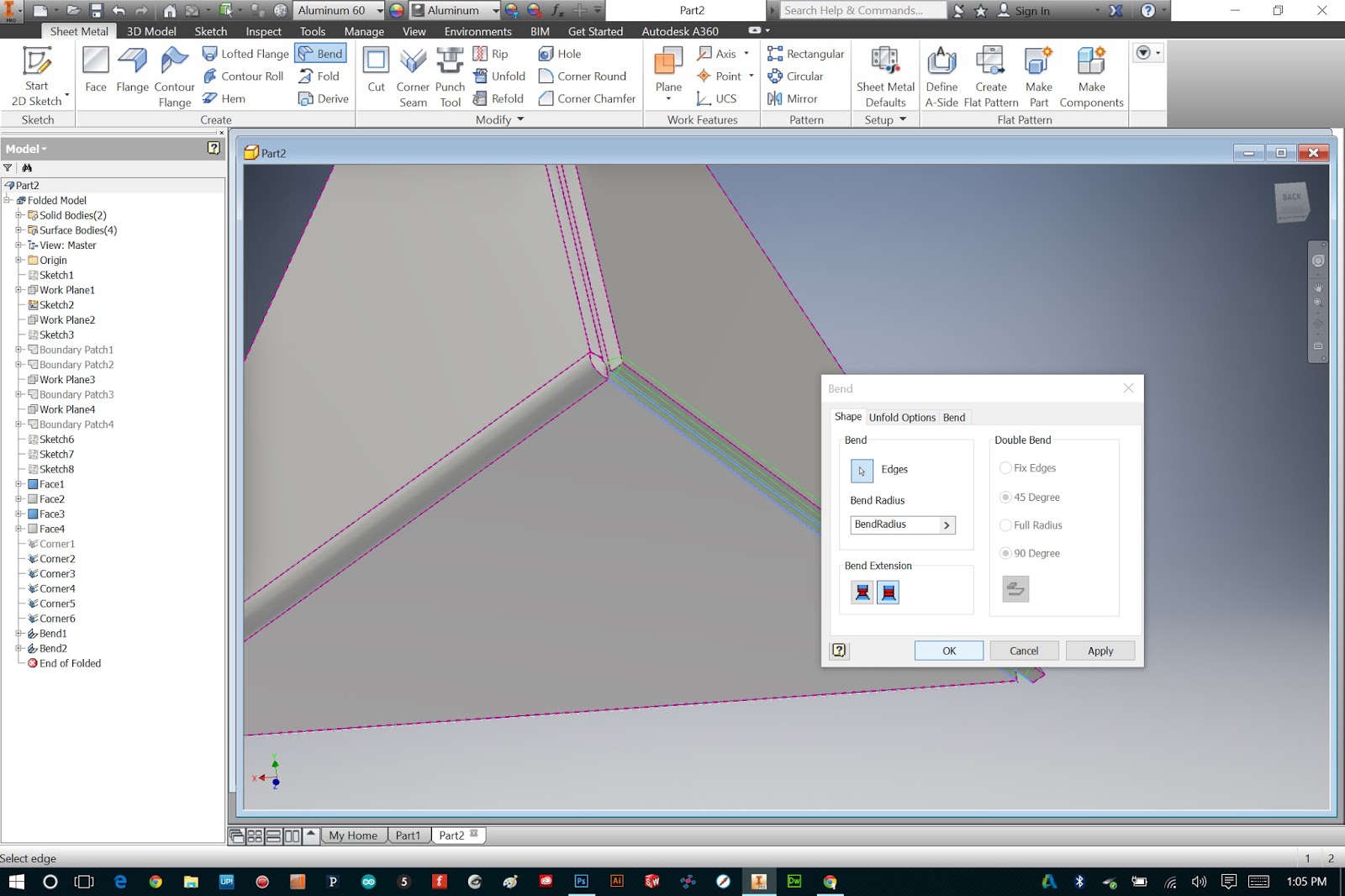 Bryan Cera: Autodesk Inventor: Sheet Metal Made (relatively) Simple!
