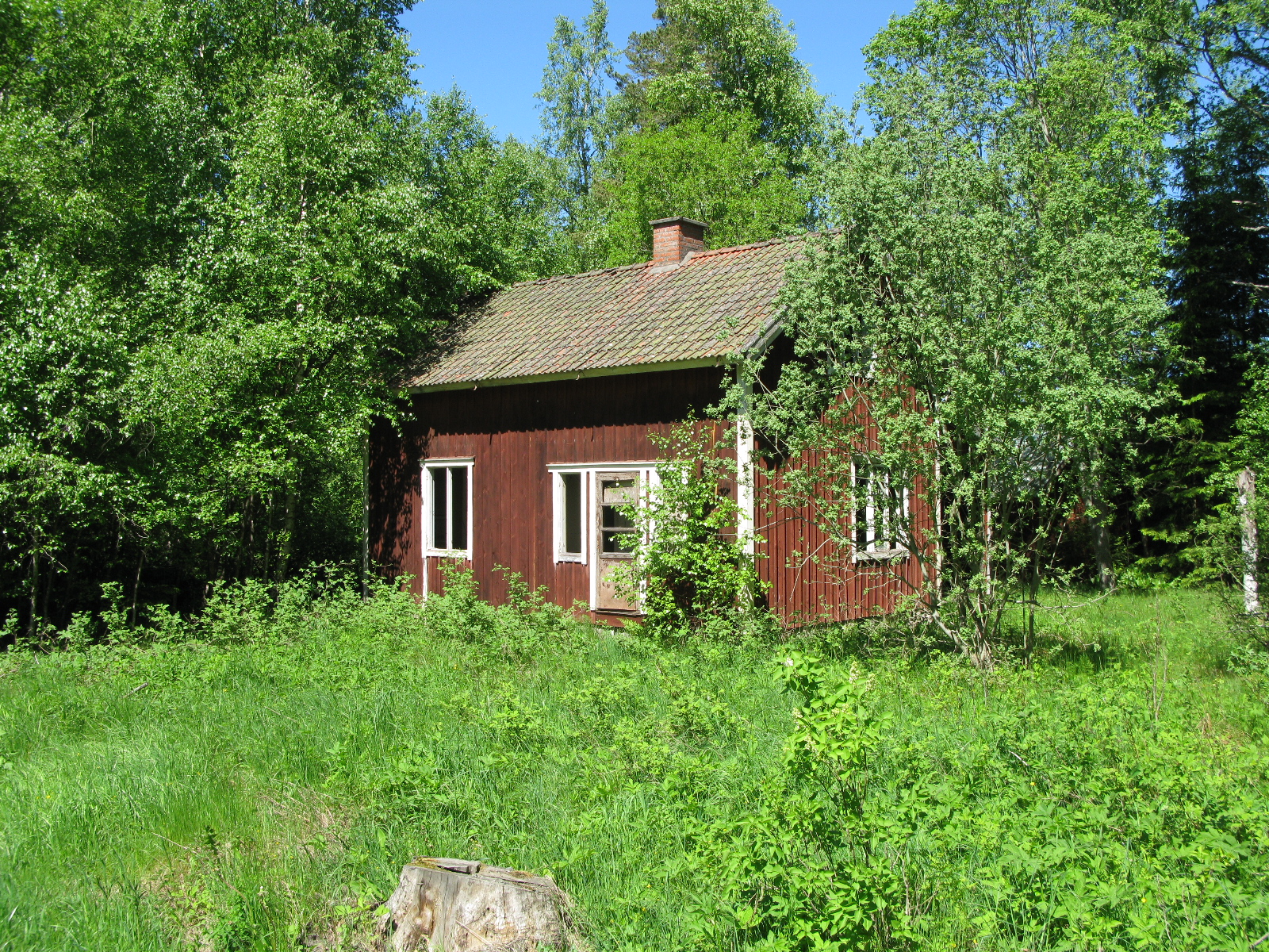 Nostalgorama: Ett övergivet gammalt torp