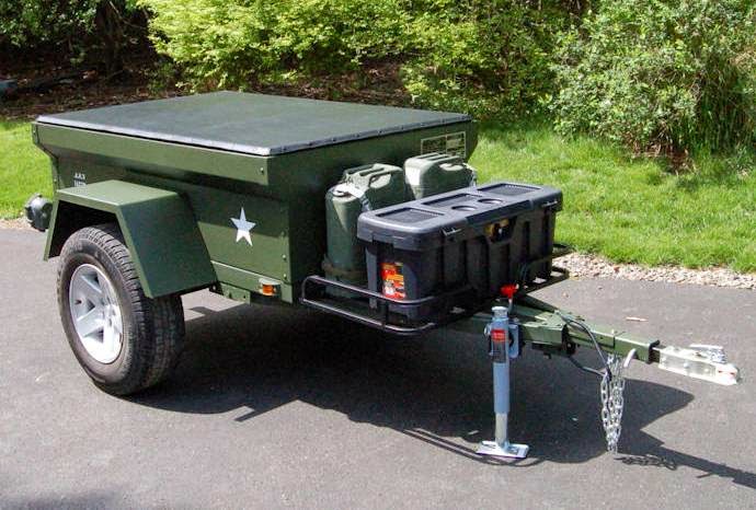 Jeep Style Trailer by Dinoot Trailers: Jeep Style Off Road Trailer