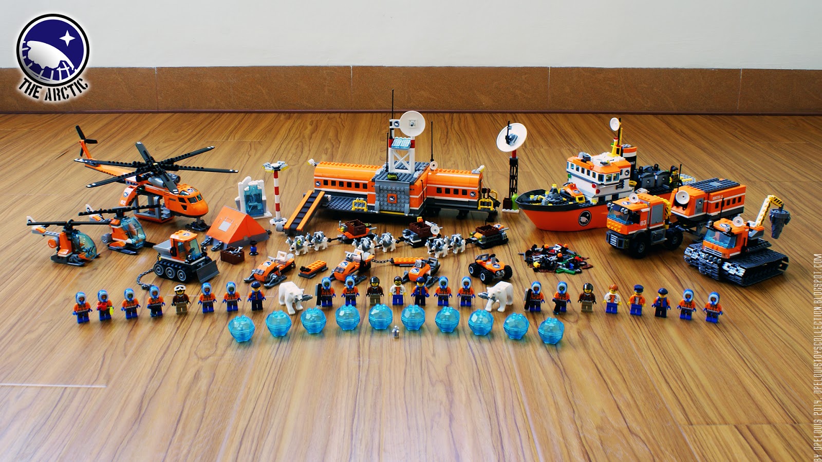 Opelouis's Toys Collection: LEGO City 60035 Arctic Outpost.