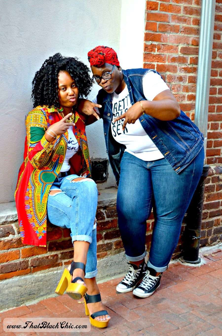 Two Shirt Dresses, Two Bloggers for "The Monthly Stitch" Two year ...