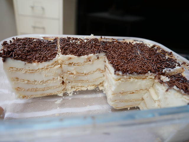 POSTRE NAPOLEON SIN HORNO 🍰😍 DELICIOSO MILHOJAS RUSO de galleta SIN GLUTEN