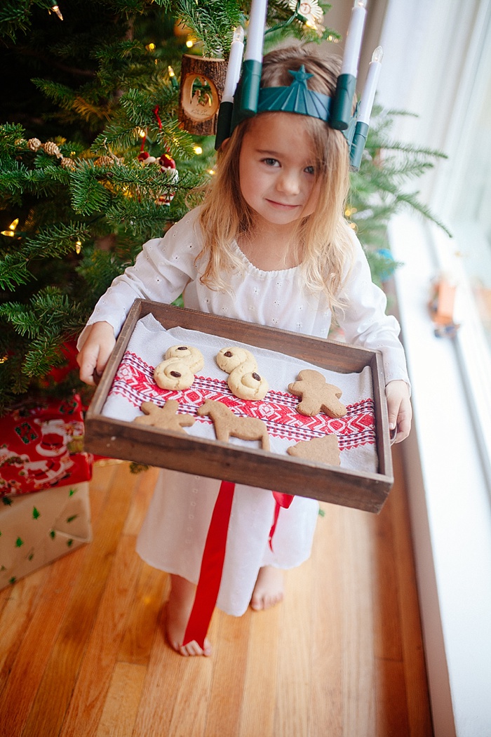 Hope Engaged: Celebrating Santa Lucia day...our little Lucia and Starboy:)