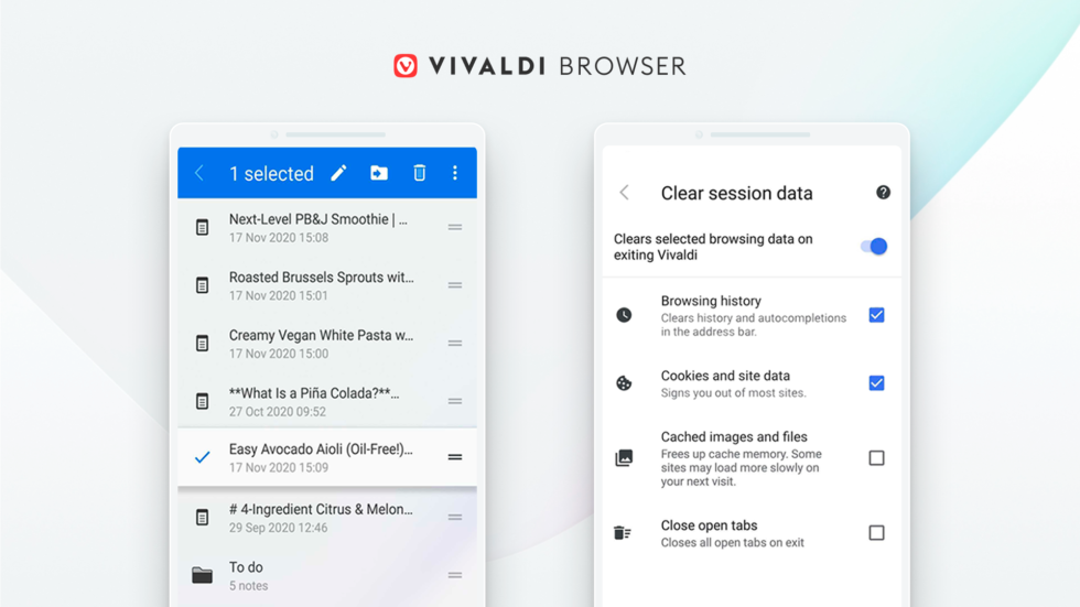Vivaldi Browser per Android si aggiorna con novità