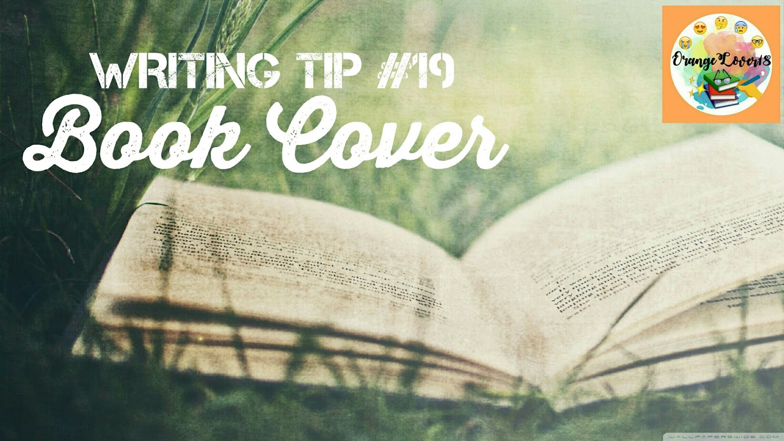 Writing Tip #19: Book Cover