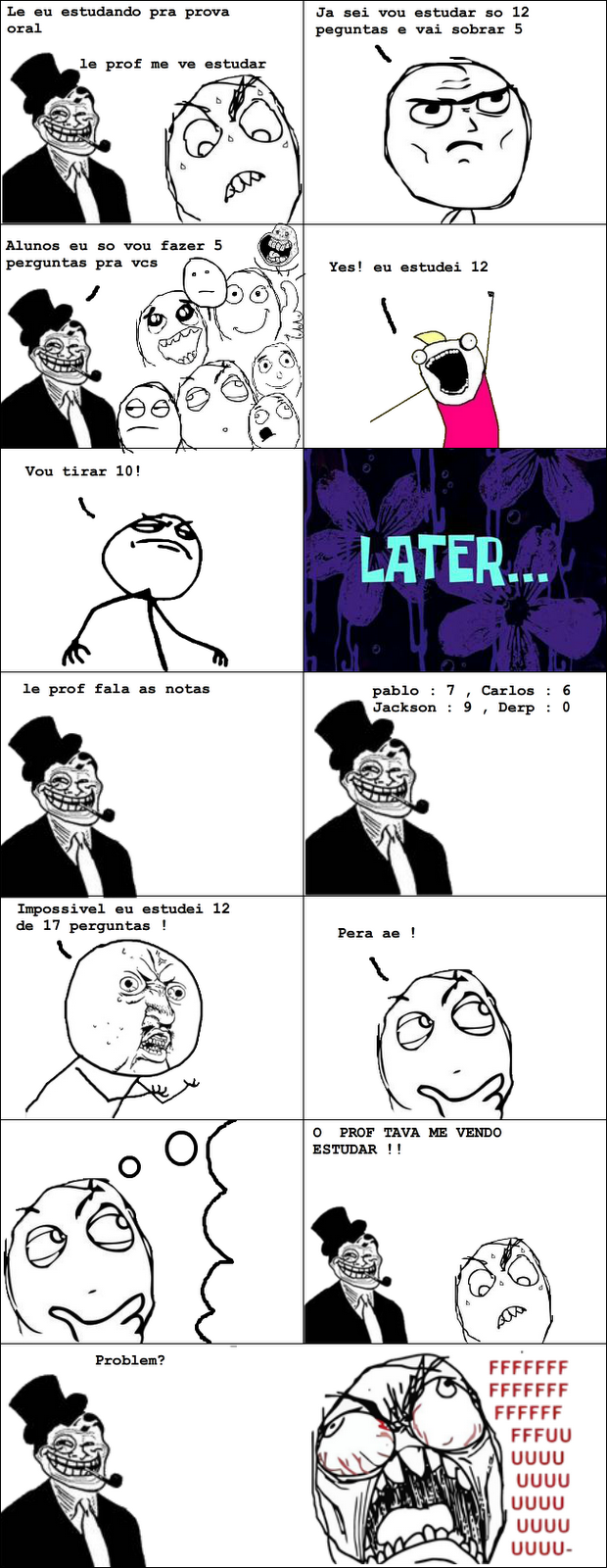 Sr Karamba: Professor troll..