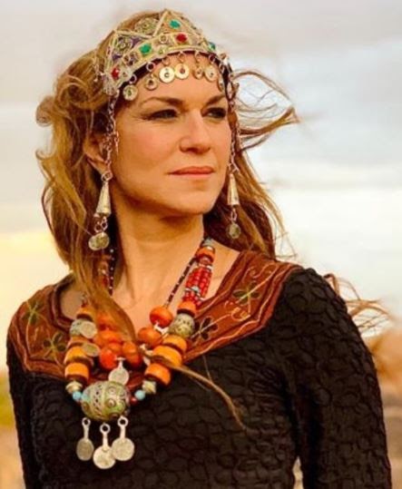 Figurino: Sarai em Gênesis Novela