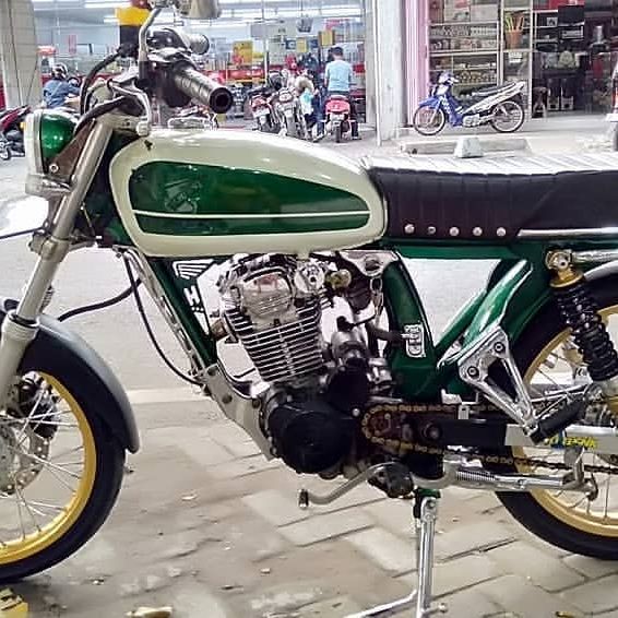 20 Gambar HD Modifikasi CB 100 Warna Putih Terbaru 2020