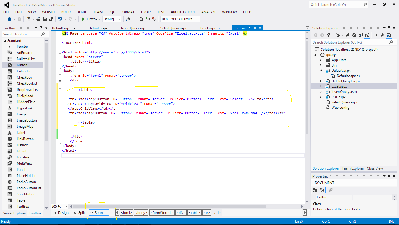 How To Export Gridview Data To Excel Using Aspnet C ~ Screenshotsdrizzles