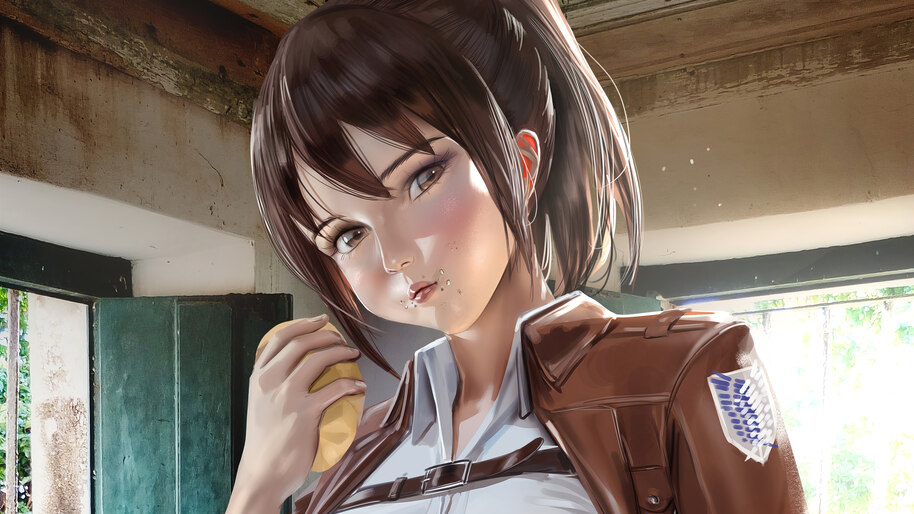 Sasha Attack On Titan Fan Art