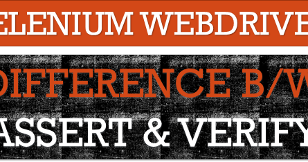 Difference Between Assertion and Verification in Selenium