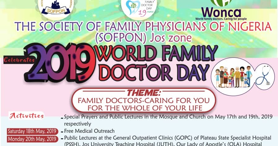 Society of Family Physicians of Nigeria (SOFPON) Jos Zone