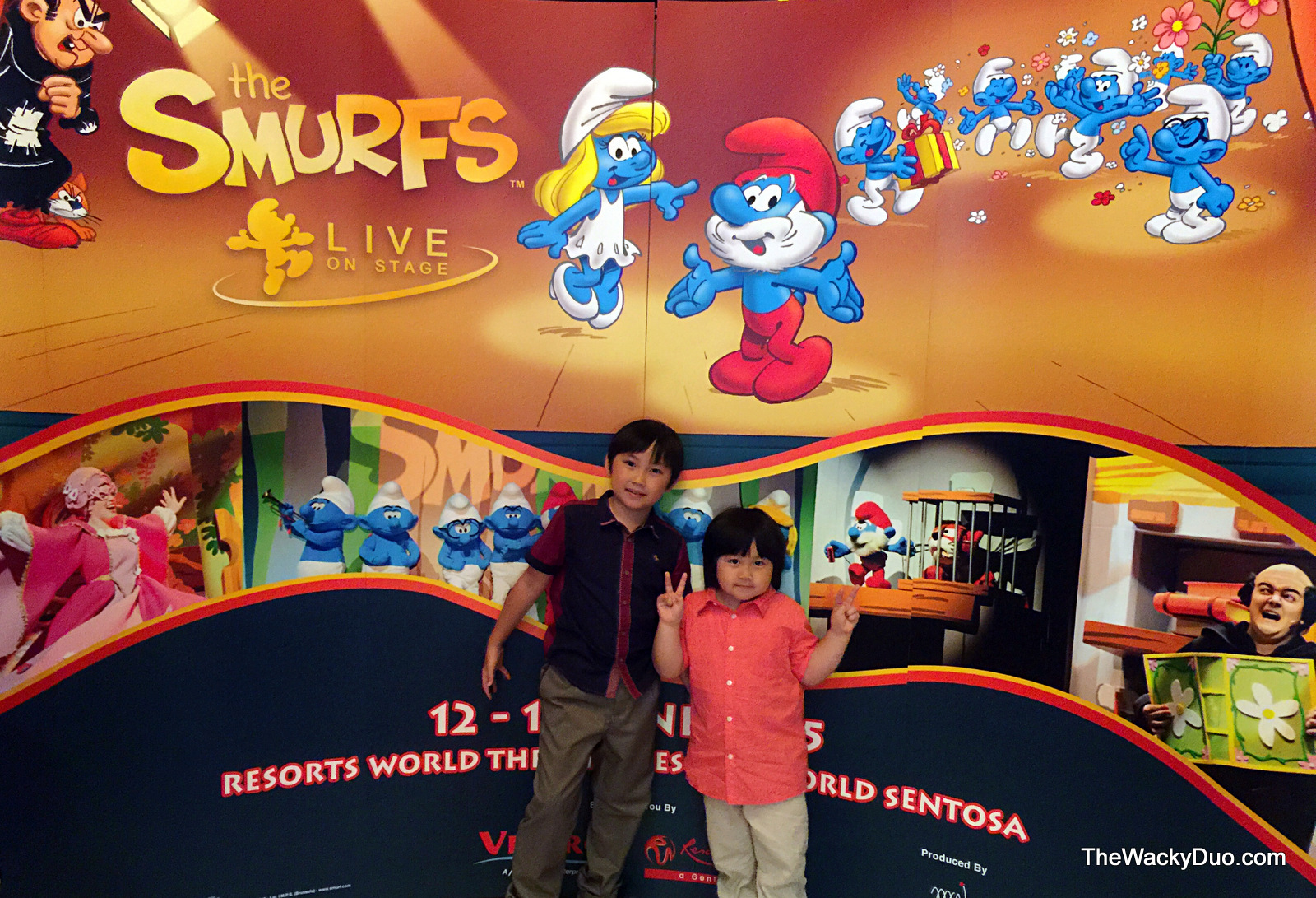 Now Showing : The Smurfs "Live" On Stage - TheWackyDuo.com - Singapore ...