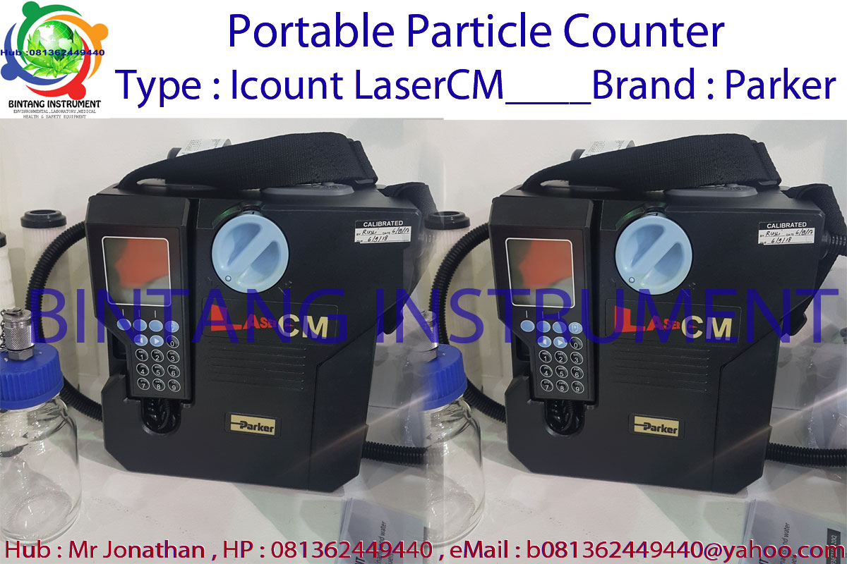 .: 081362449440 Jual Laser CM Parker , Portable Particle Counter ...