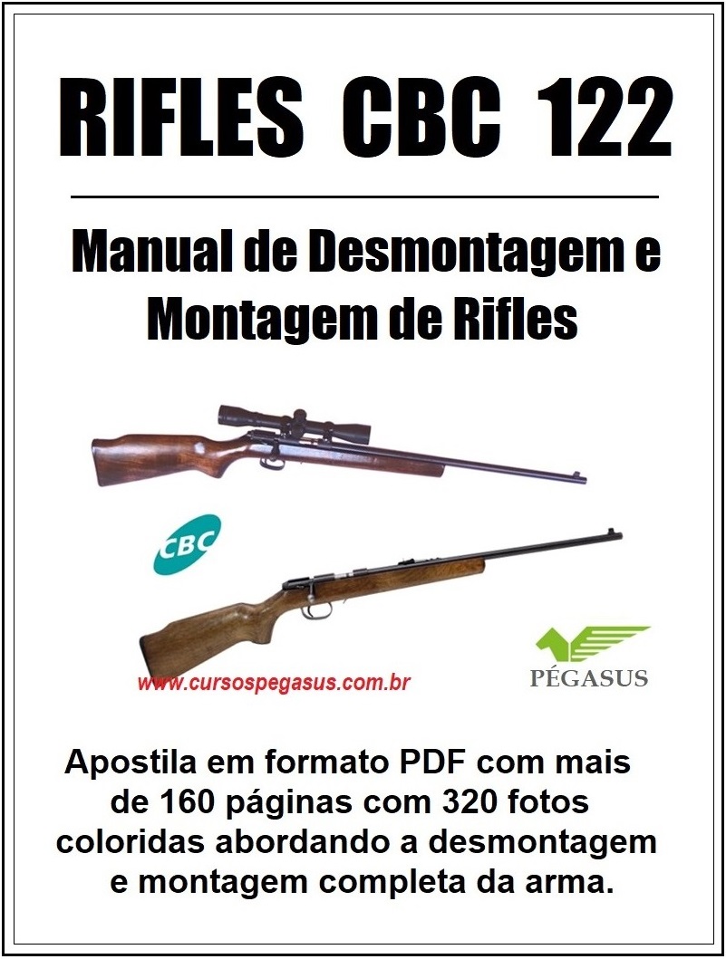 Sala de Armas: Manual de Desmontagem e Montagem de Rifles CBC modelo 122