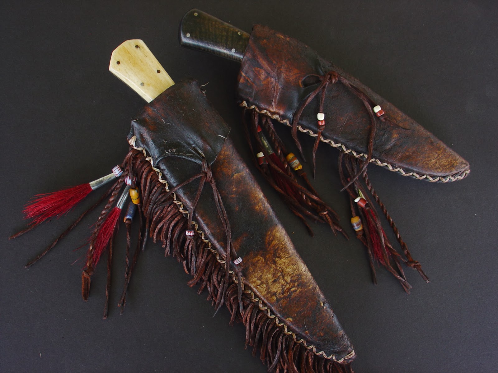 Contemporary Makers: Rich McDonald Knives with Jeanne McDonald Sheaths