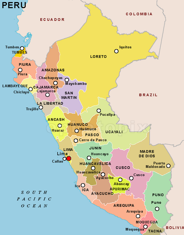 Ireland sea visit: Peru: The Jorge Chávez International Airport of Lima