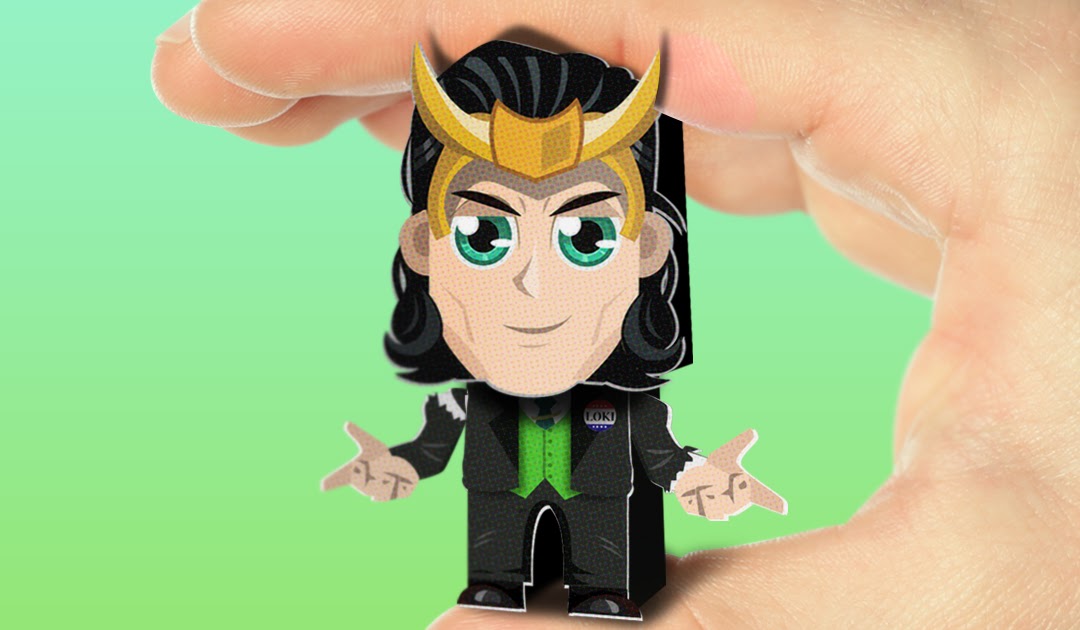 Super Paper-Hero: ¡Papercraft LOKI!