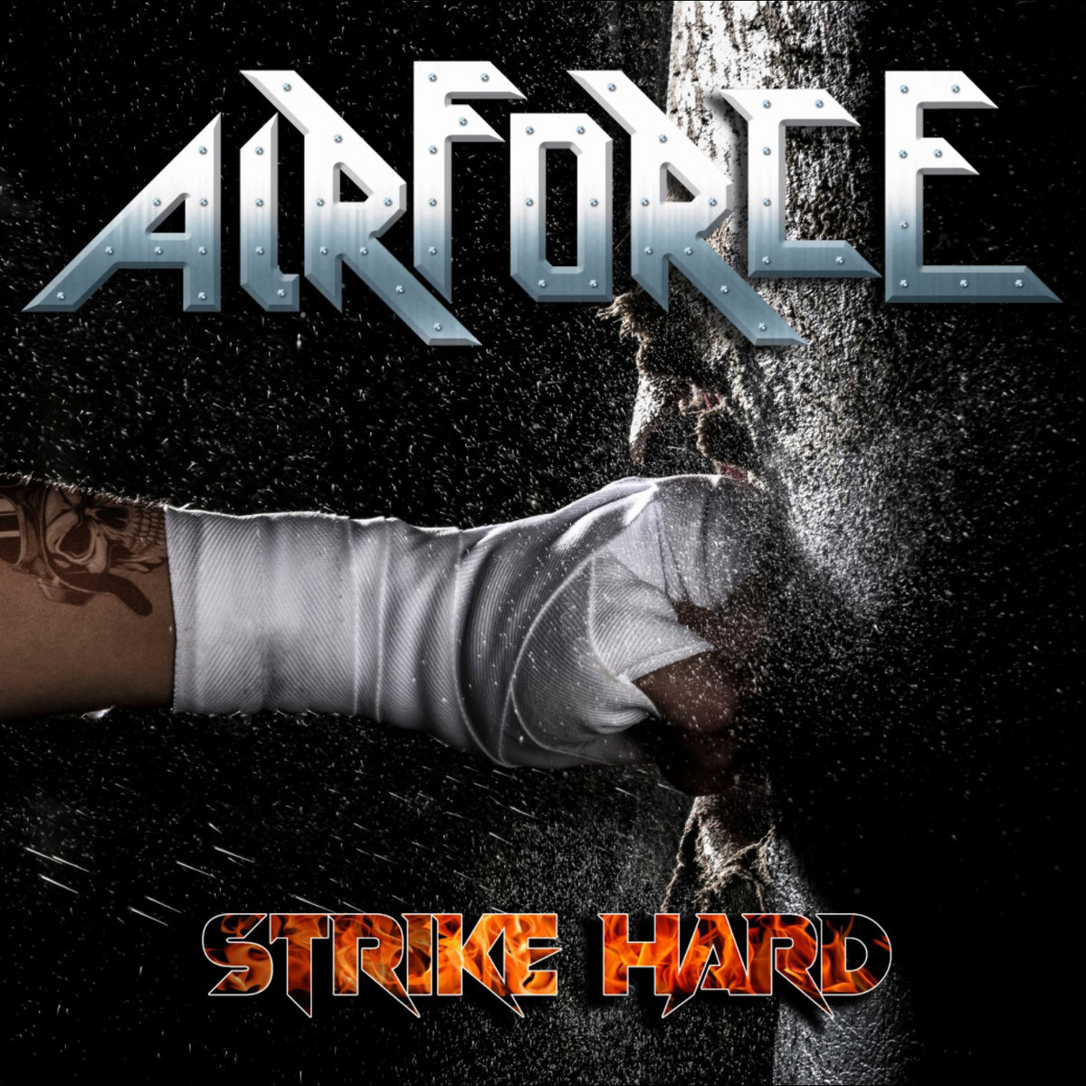 2112 ESTACION DE ROCK: AIRFORCE " Strike hard